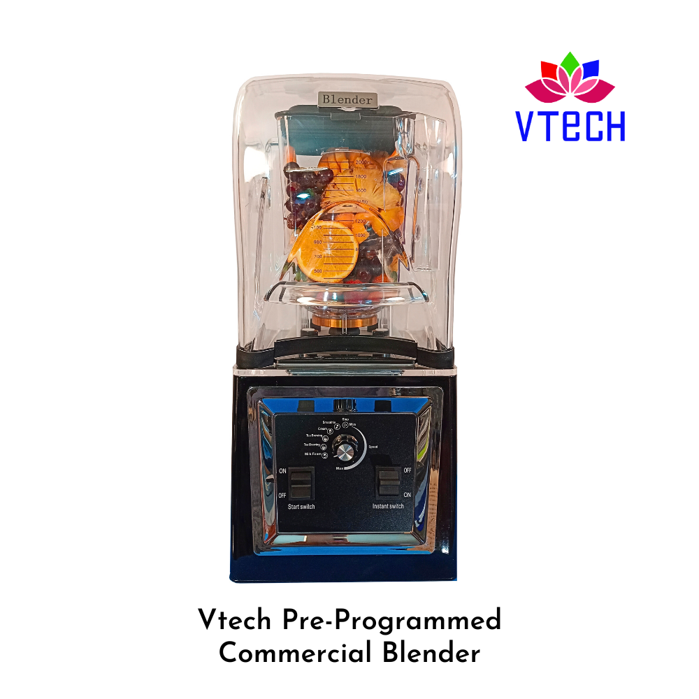 Vtech Pre-Programmed Commercial Blender - vegetable cutting machine